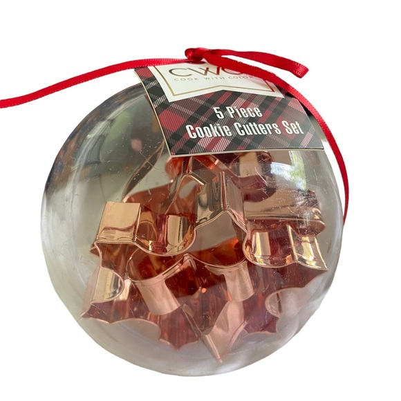 Cook with Color | Kitchen | Cook With Color 5 Piece Holiday Cookie ...